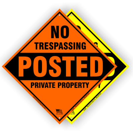 No Trespassing Signs